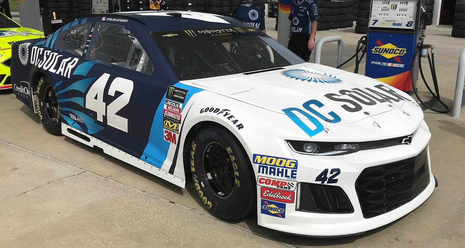 Kyle Larson Daytona Car - MRN - Motor Racing Network