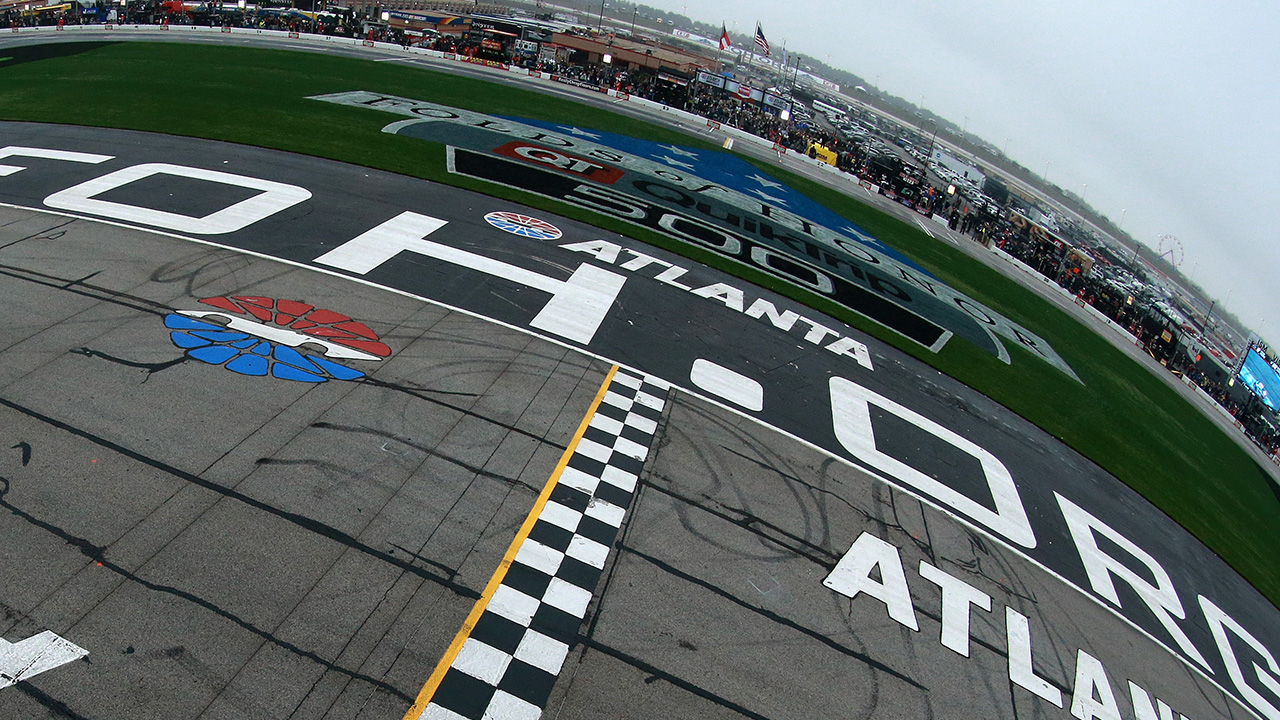 Atlanta-Start-Finish - MRN - Motor Racing Network