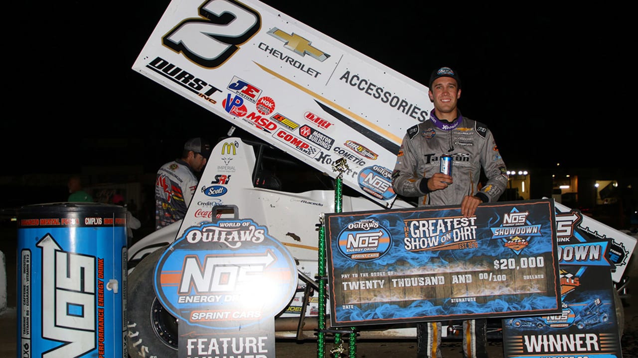 Carson Macedo Wins $20K at Black Hills Speedway | Winged Nation