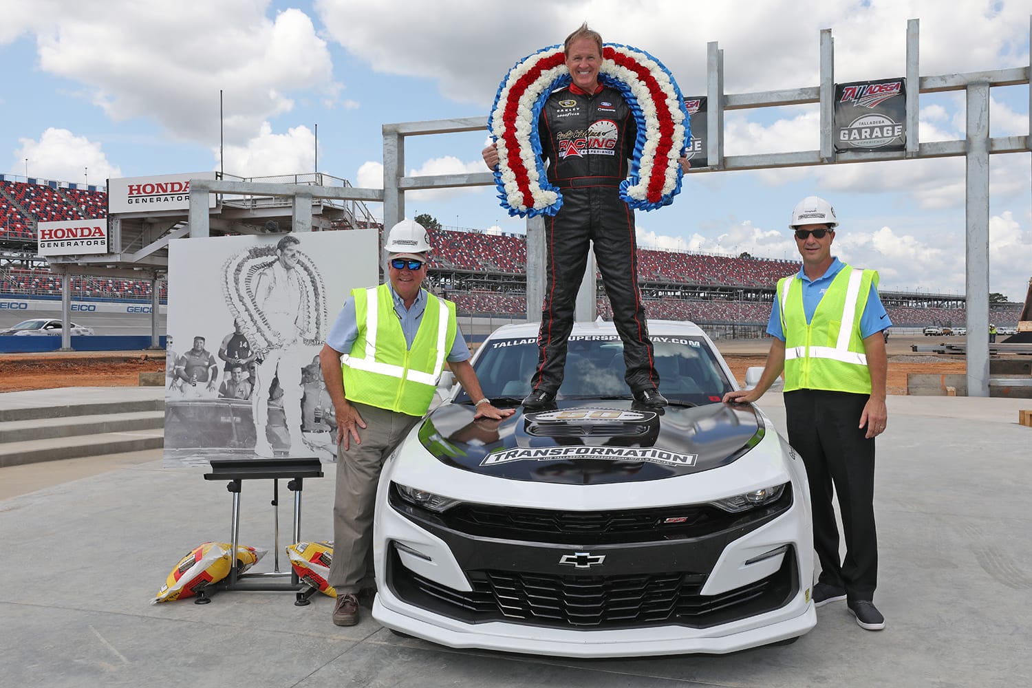 Rusty Wallace Helps Talladega Bring Back Historic Horseshoe-Shaped ...