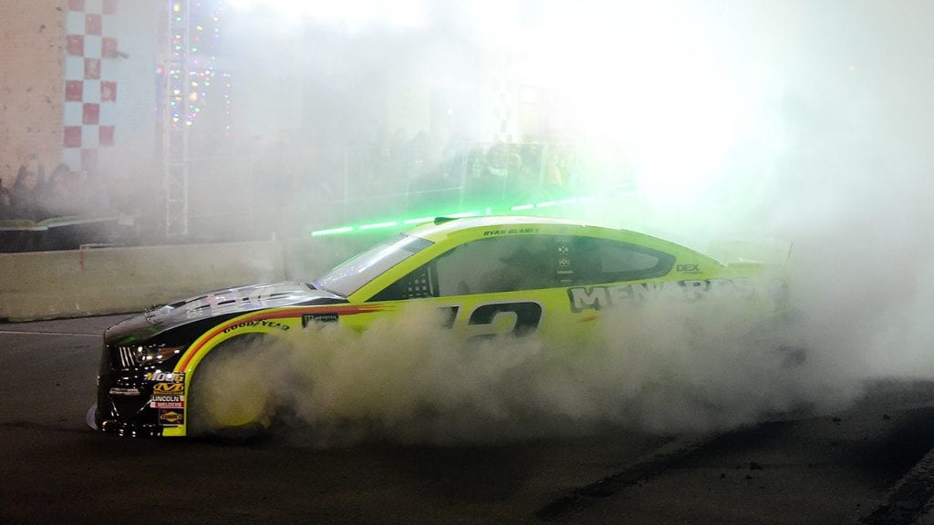 Burnouts on Broadway Photos - NASCAR Cup Series | MRN