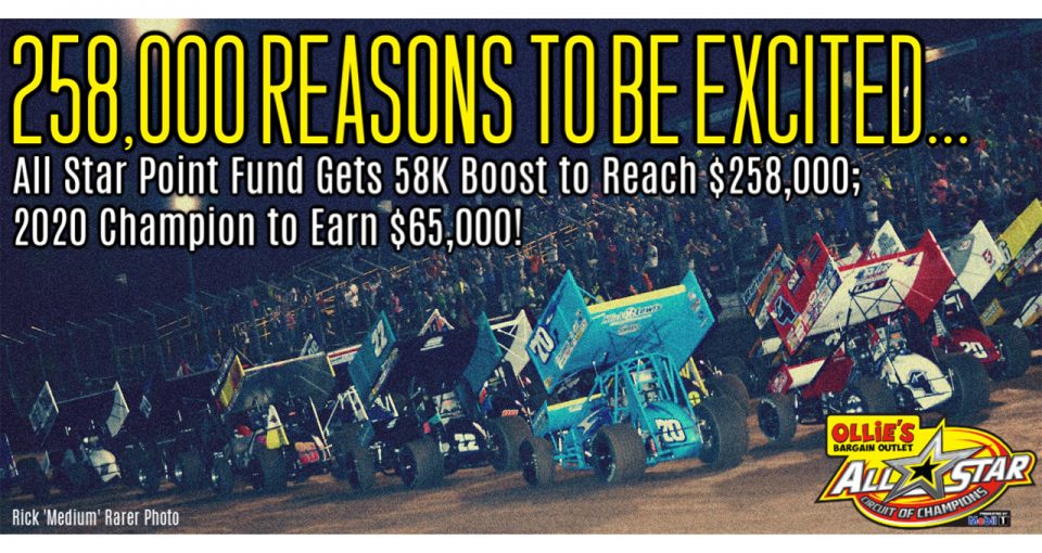 2020 All Star Point Fund Increases to $258,000 | Winged Nation