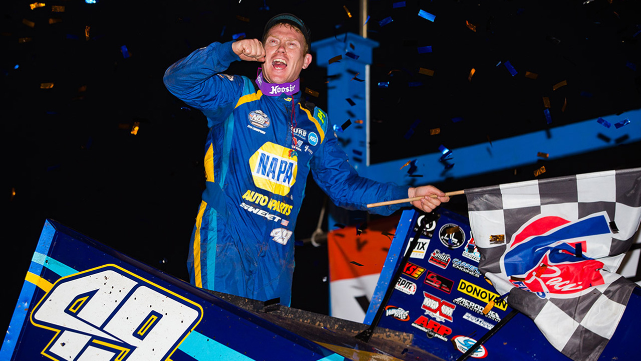 Brad Sweet Wins Second Night at Cedar Lake Speedway | Winged Nation