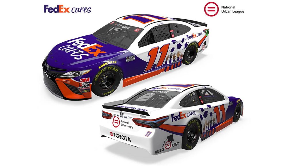 Fedex Cares Paint Scheme - MRN - Motor Racing Network