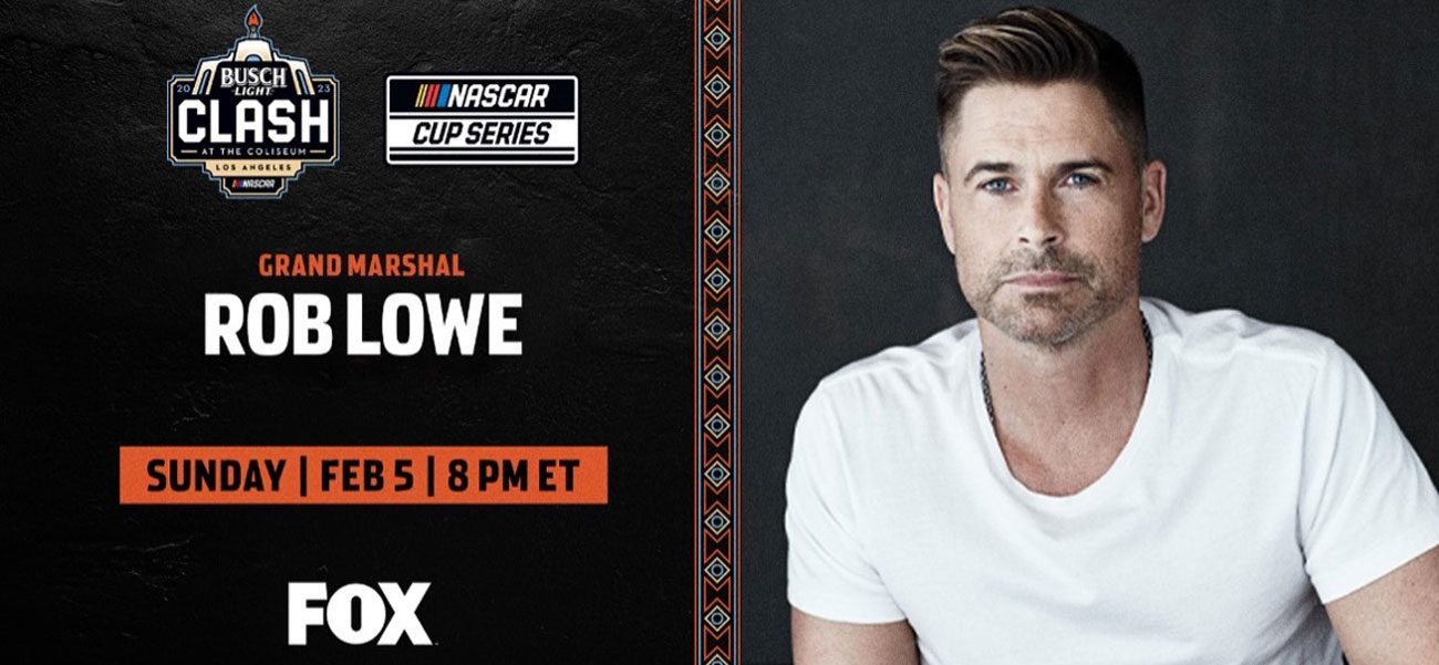 Rob Lowe named Grand Marshal for Busch Light Clash | MRN.com
