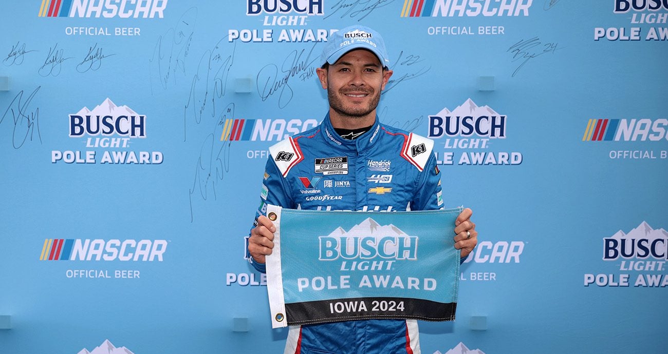 Larson secures pole for inaugural Iowa race | MRN